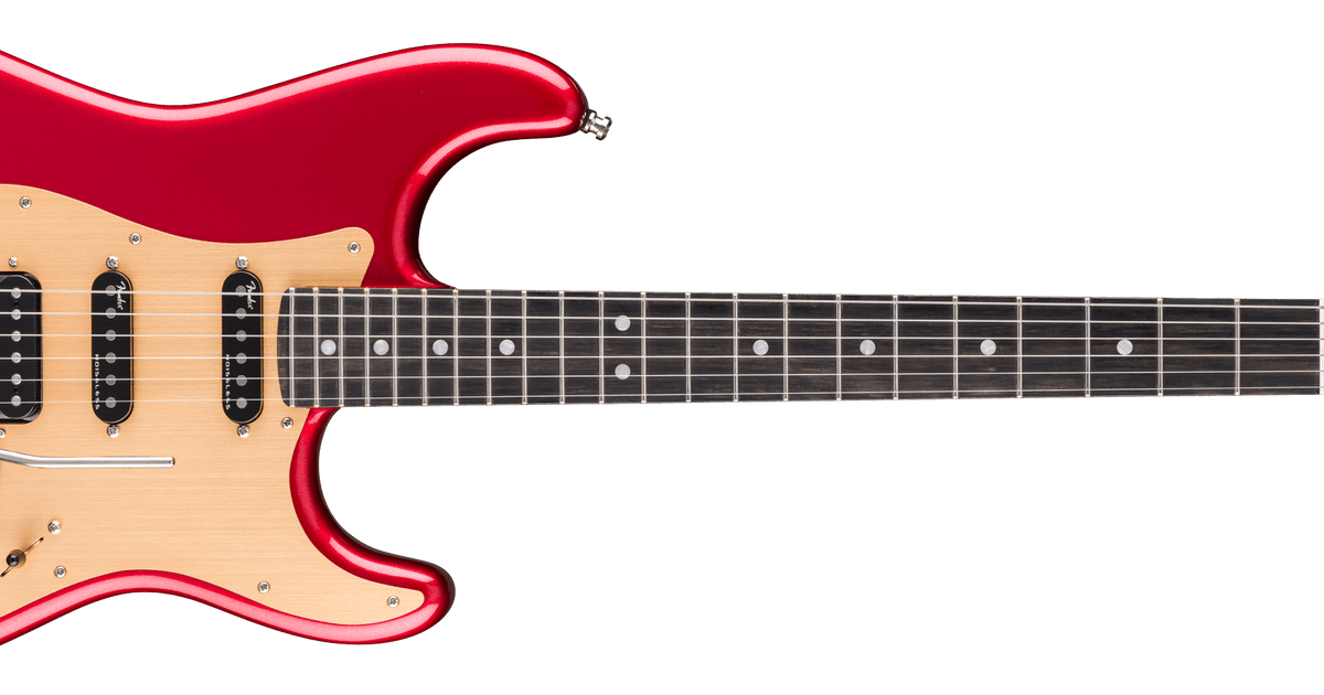 Limited Edition American Ultra II Stratocaster® HSS, Sinister Red – Fender