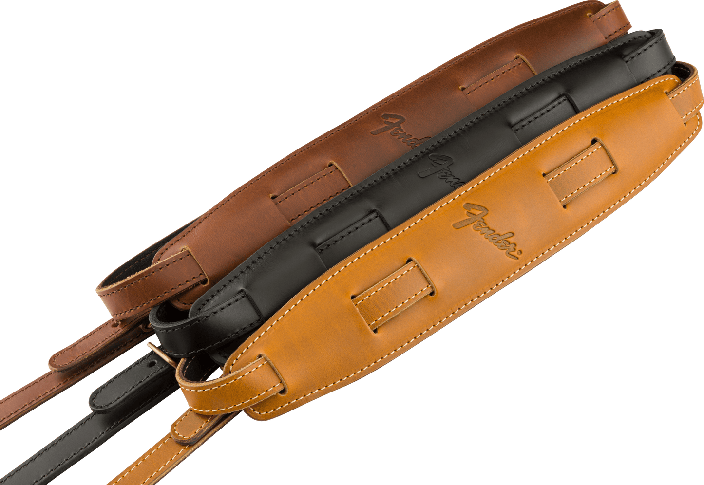 Mustang™ Leather Saddle Straps - Long – Fender