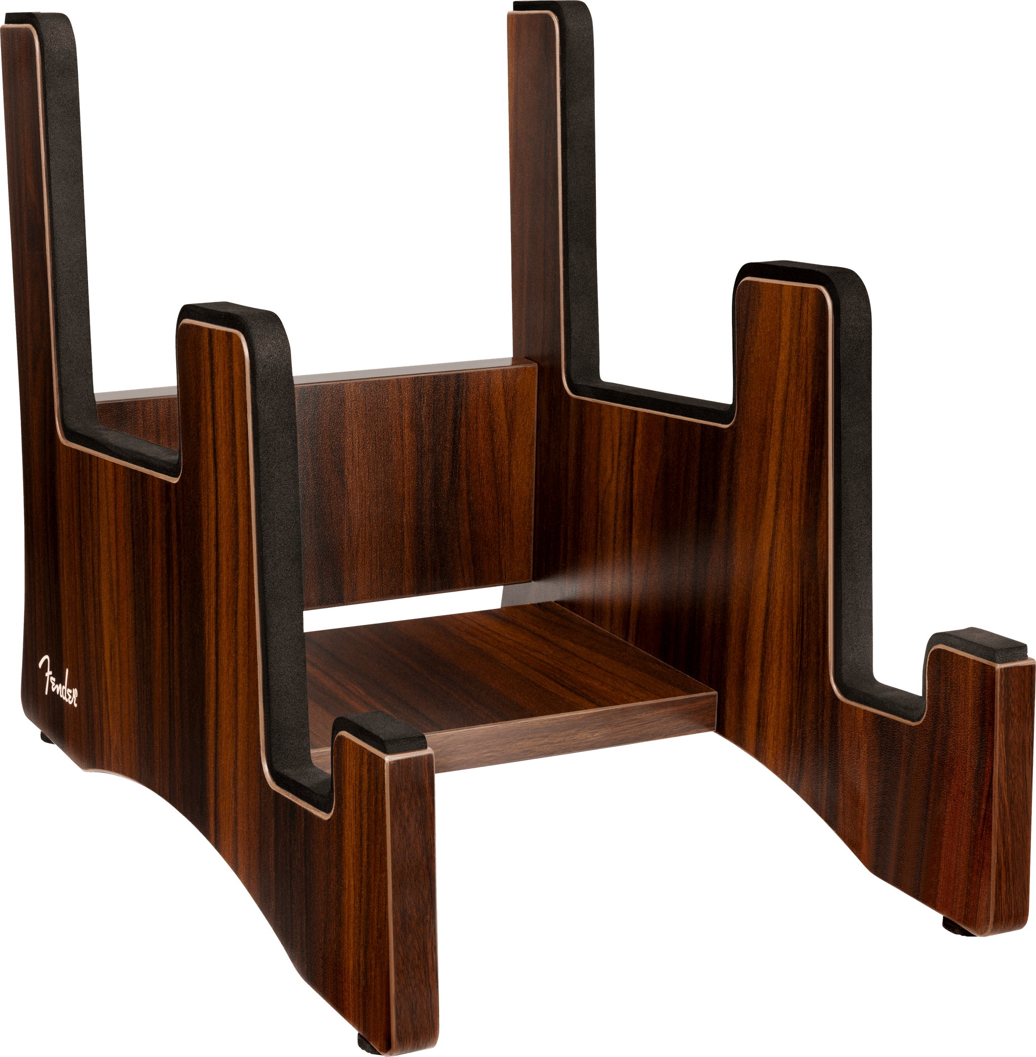 Deluxe Wooden 2-Tier Multi Stand – Fender